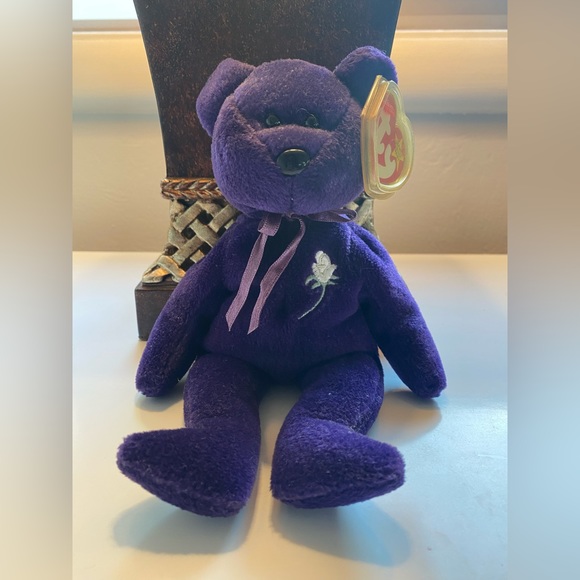 Ty | Other | Rare First Generation Ty Baby Princess Diana Beanie Baby ...